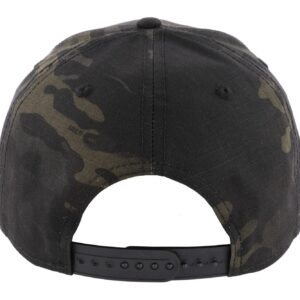 Jeep Text Logo Low Profile Trucker Hat Black Camo/Green Hat