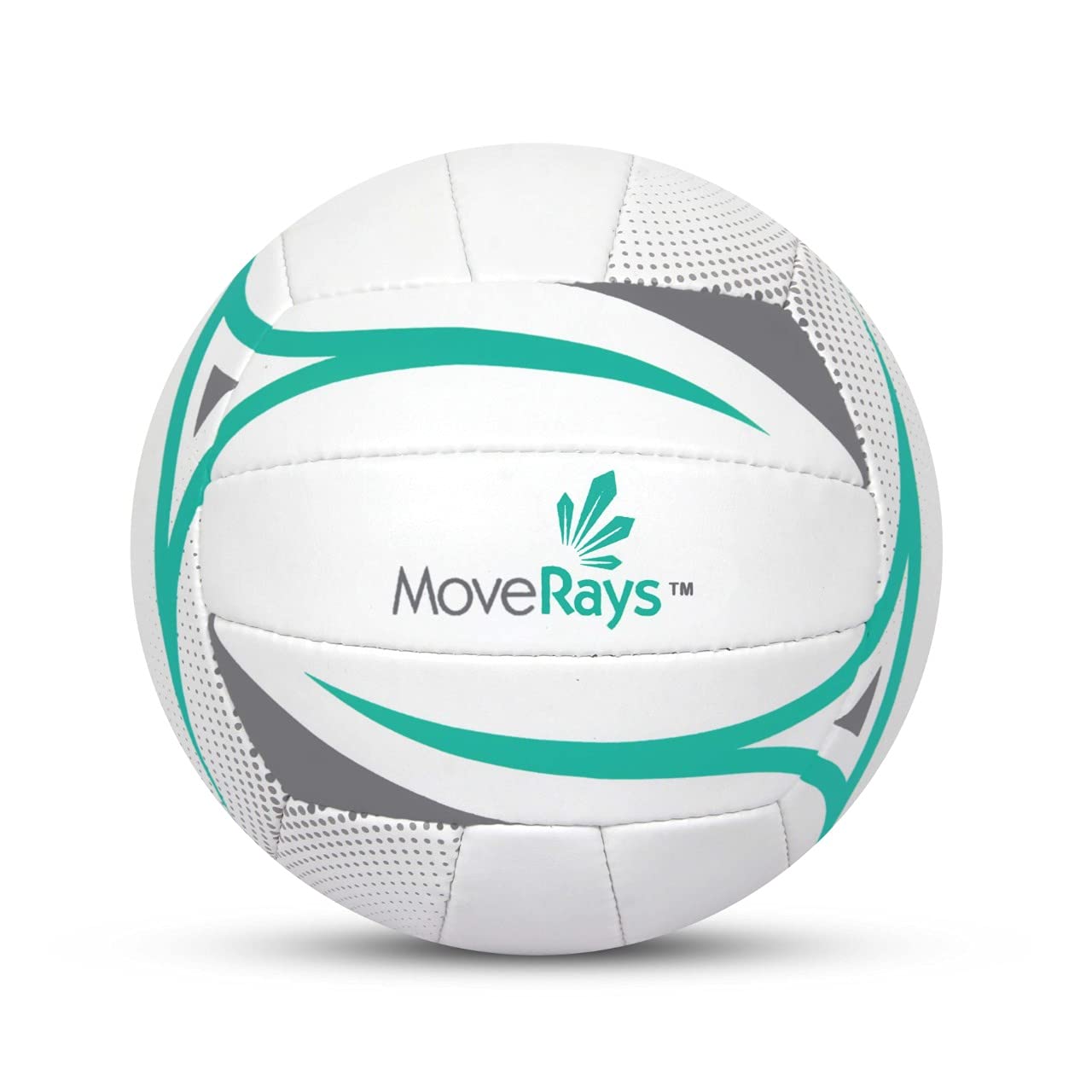 MoveRays Volleyball for Outdoor, Beach, Backyard Recreation and Games - Durable Quality, Versatile, Multi-use Ball for Sports, Fitness Activities