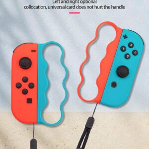 Fitness Boxing Hand Grips for Nintendo Switch Joy-Con,Fit Boxing Clasp Accessories Handle for Adults and Children, 2 Packs