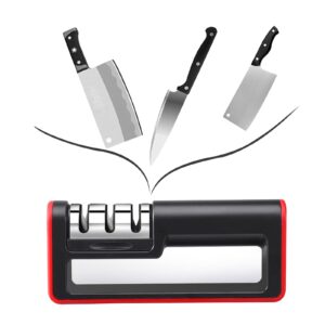 meech work sharp knife sharpener knife sharpener kit with three sharpening points knife sharpeners for pocket knives 7.28x3.14x1.57 inches