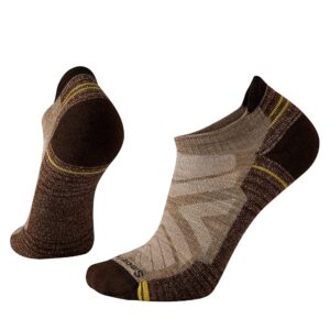 smartwool hike light cushion low ankle socks, fossil, x-large