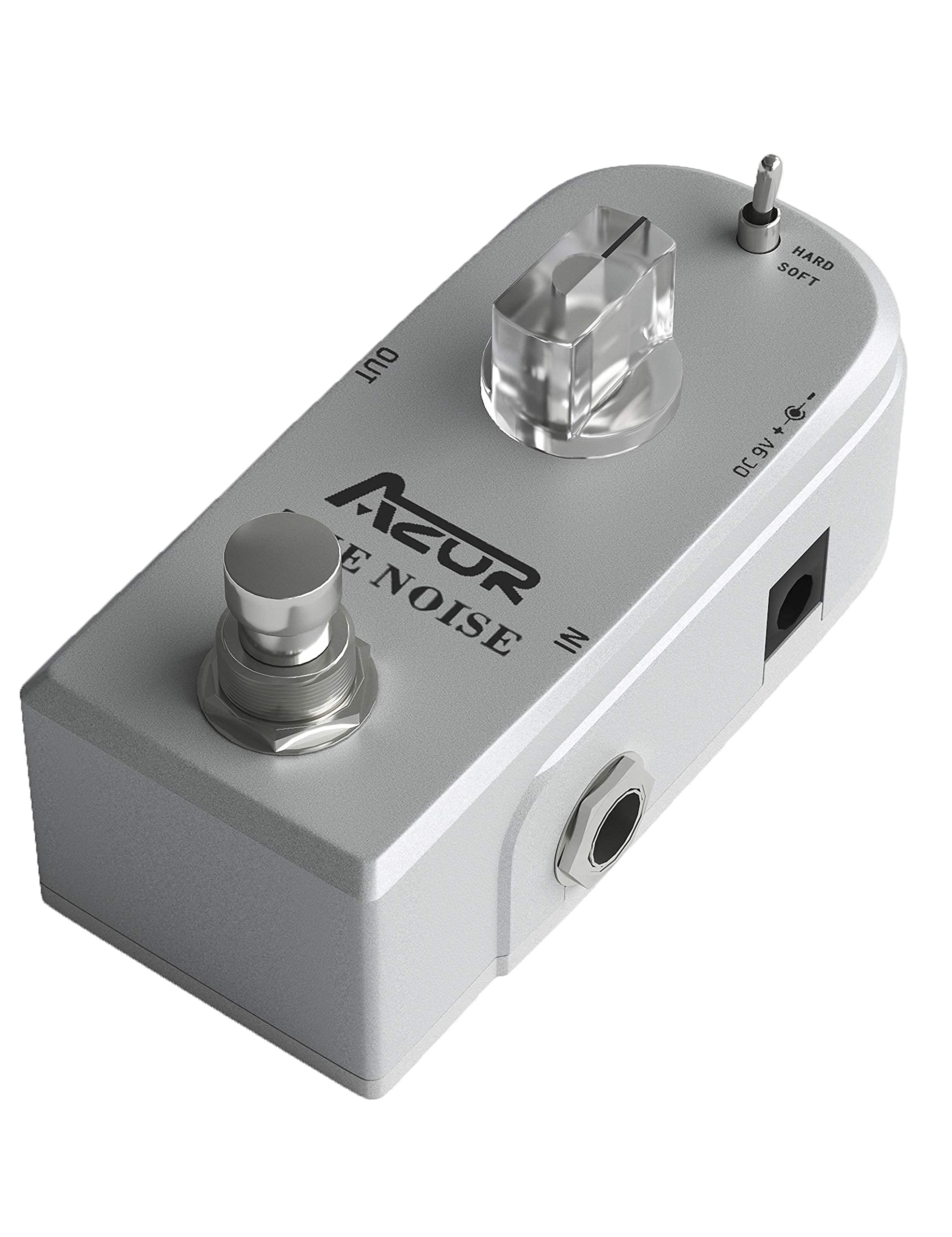 AZOR Pedal Power Adapter with The Noise Killer Guitar Effect Pedal Noise Gate Pedal 2 Modes