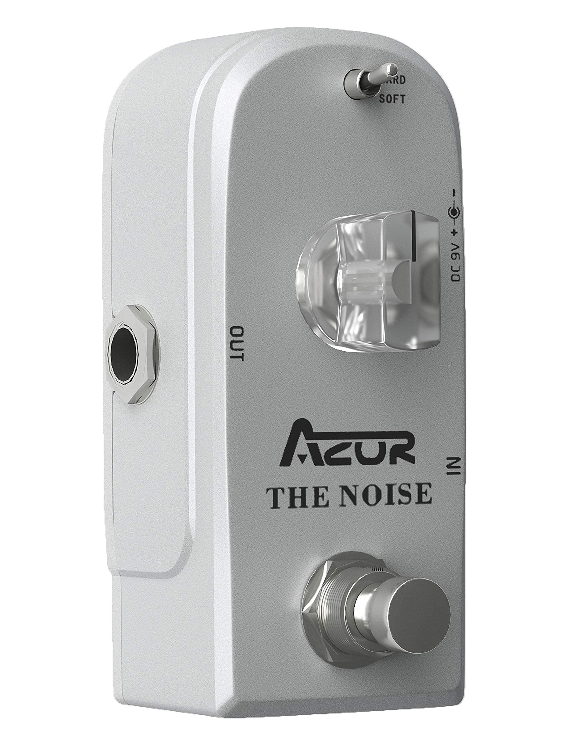 AZOR Pedal Power Adapter with The Noise Killer Guitar Effect Pedal Noise Gate Pedal 2 Modes