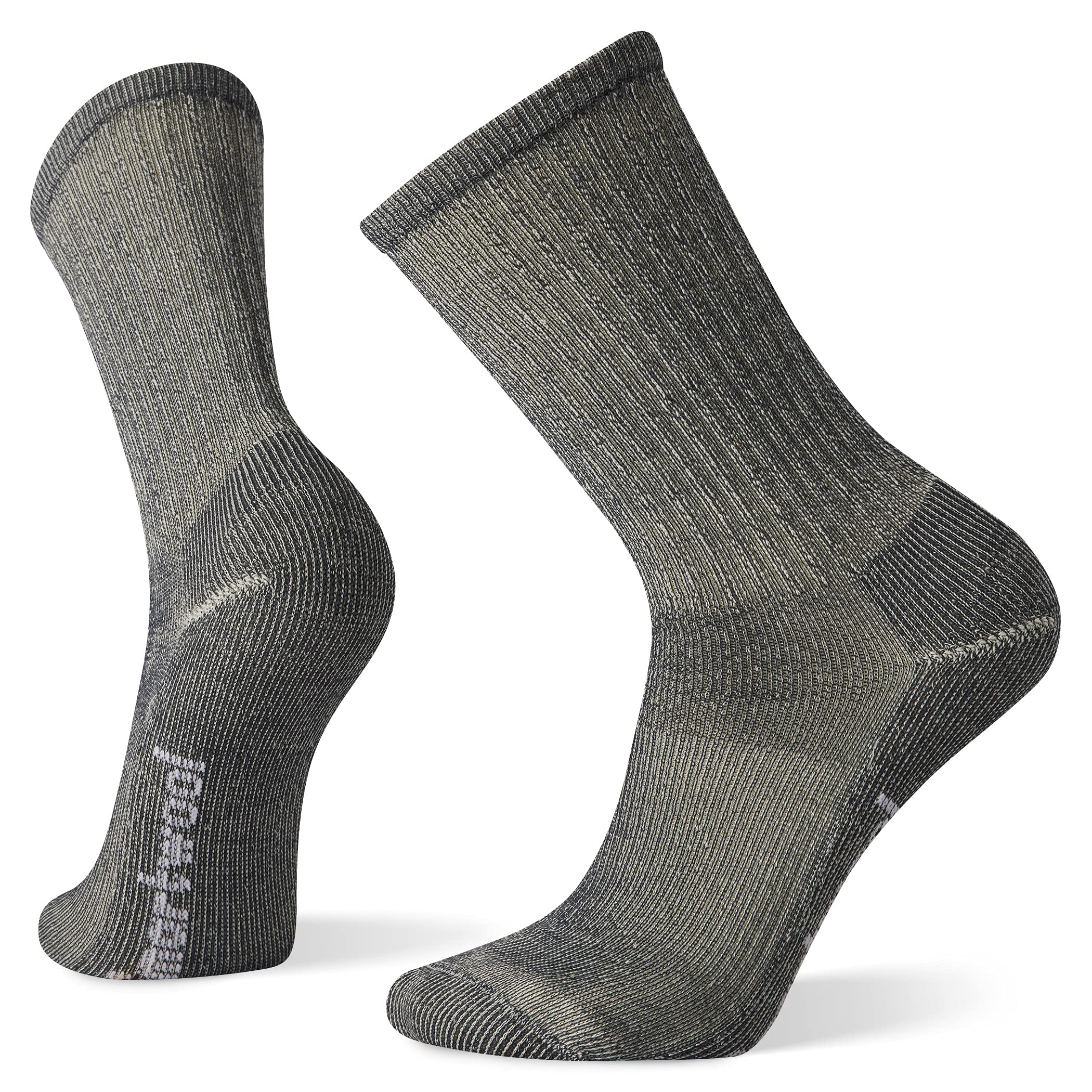 Smartwool Men's Classic Hike Light Cushion Crew Socks, Light Gray, Medium