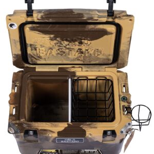 COLD BASTARD COOLERS 20QT Cold Bastard Rugged+ CAMO Camel Premium Ice Chest Cooler Accs Free S&H(CB20-CC)