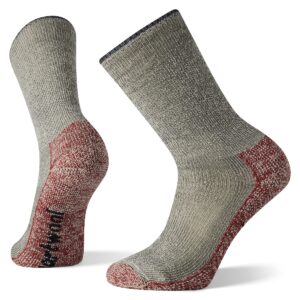 smartwool sw013300003xl mountaineer classic edition maximum cushion crew socks charcoal xl