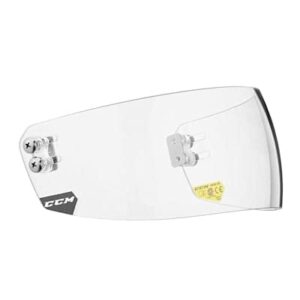 ccm hockey vr pro visor straight (half shield)