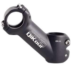 azarxis bike stem 31.8mm 45 degree 90mm lightweight bicycle short handlebar stem riser suitable for bmx mtb road bike mountain bike (31.8 x 90mm)