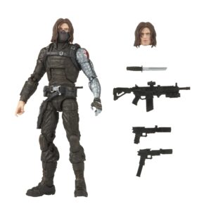 marvel legends series 6-inch falcon & the winter soldier disney+ action figure toy, 5 accessories