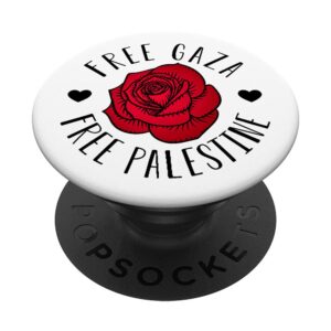 palestine free palestine free gaza palestine flag arabic popsockets swappable popgrip