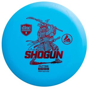 discmania active base shogun disc golf putter 165-170g (colors may vary)