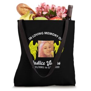 Justice Vosters In Memory Tote Bag