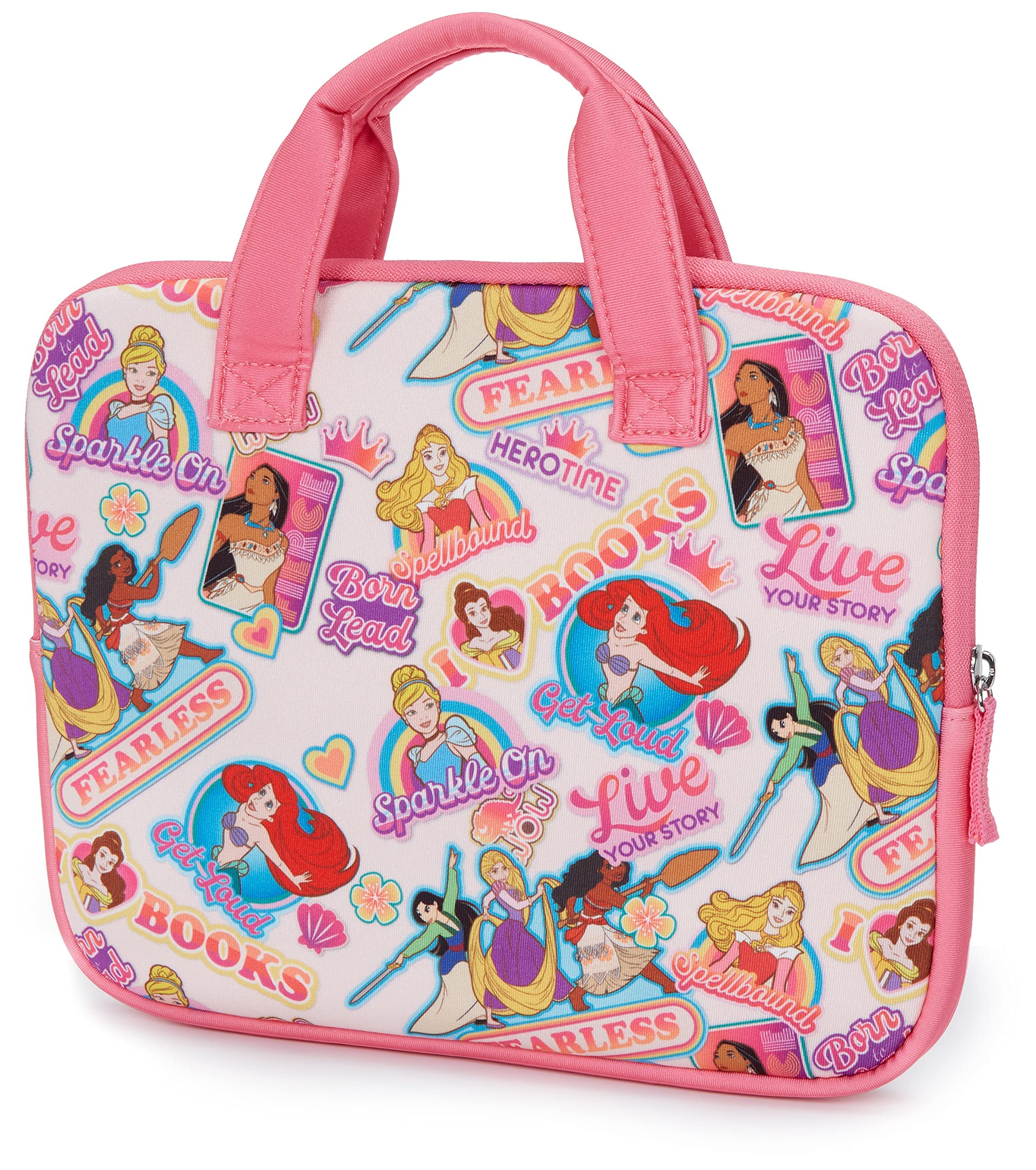 Disney Princesses Zipper Sleeve for all versions of Fire Kids and Kids Pro 7" or 8" Tablets