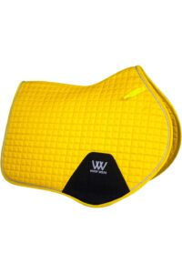 woof wear close contact saddle cloth ws0003 - sunshine yellow size - full