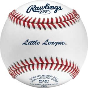 rawlings | little league competition grade baseballs | rllb1 | youth/14u | game/practice use | 6 count