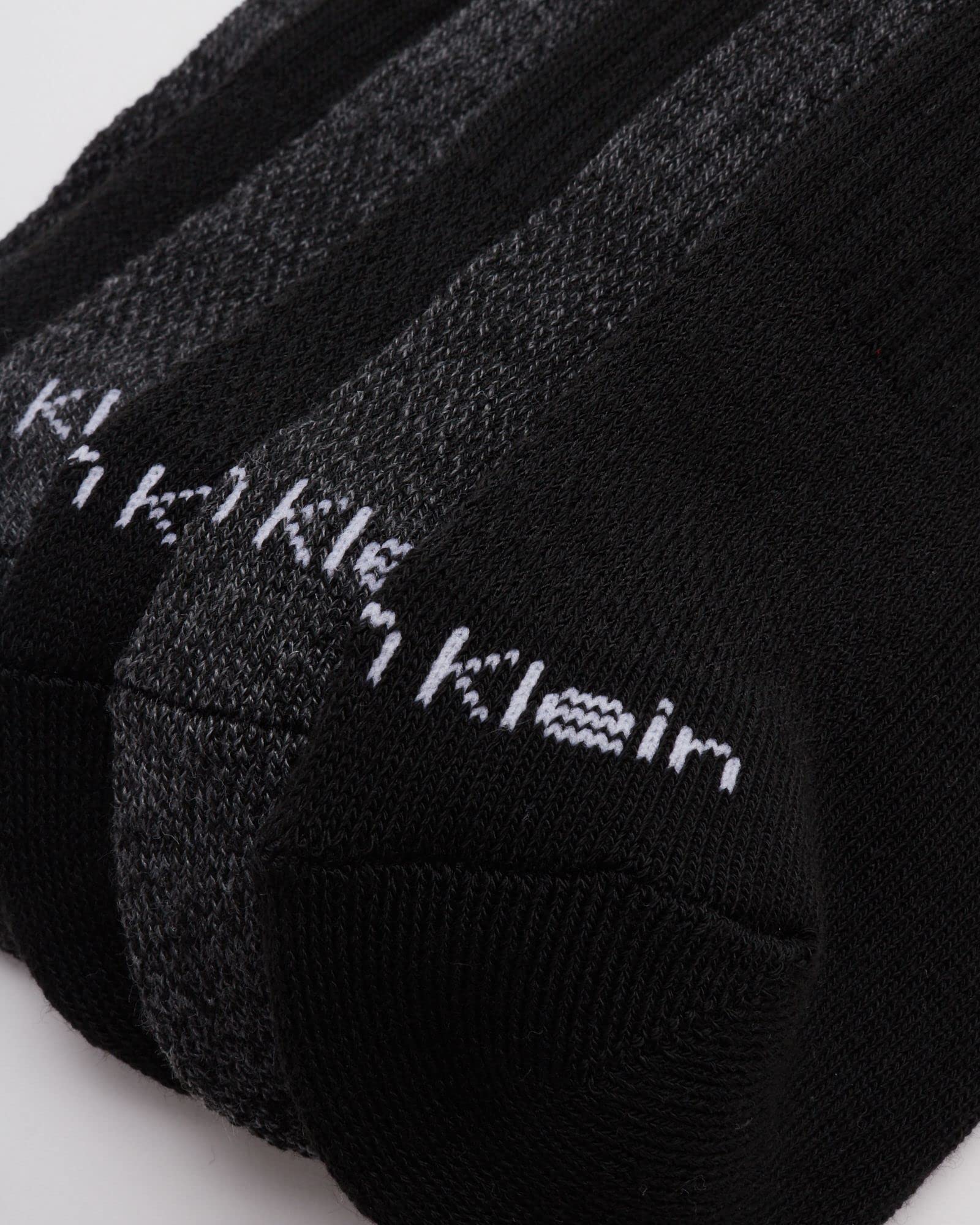 Calvin Klein Men's Socks - No Show Ankle Socks (6 Pack), Size 7-12, BlackCharcoal