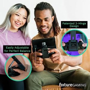 Fixture S1 Bundle: The Original Mount Plus USB Carrying Case for The Nintendo Switch & Pro Controller