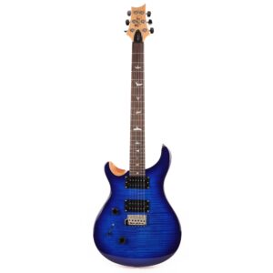 PRS SE Custom 24 Left-handed Electric Guitar - Faded Blue Burst