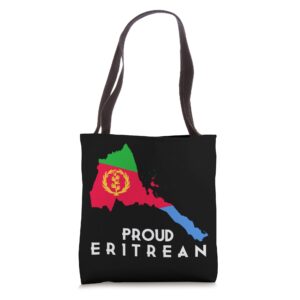 proud eritrean | eritrea tote bag