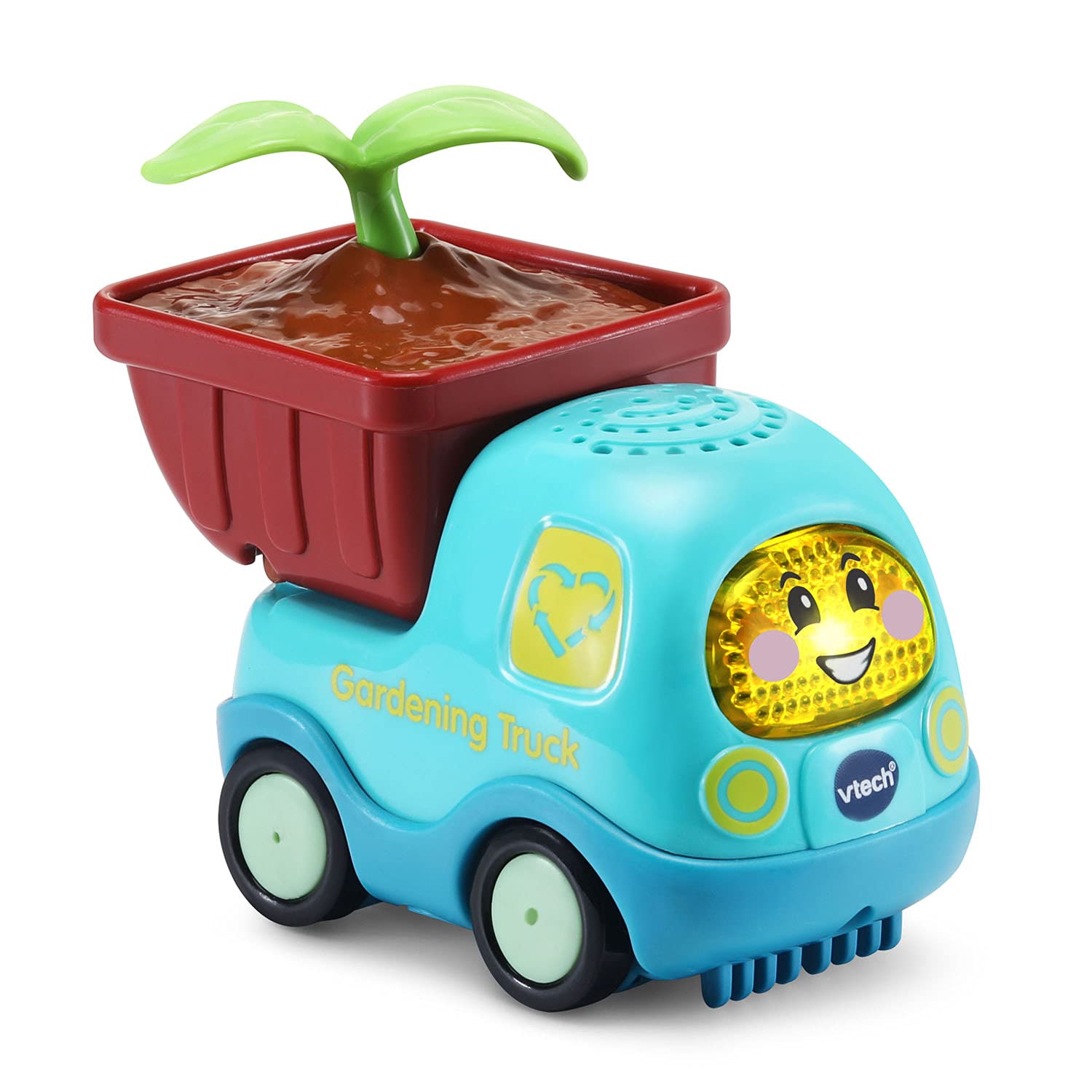 VTech Go! Go! Smart Wheels Earth Buddies Vehicle 2-Pack with Gardening Truck and Recycling Truck