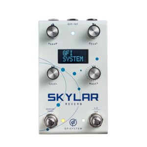 gfi systems skylar stereo reverb pedal guitar effects pedal