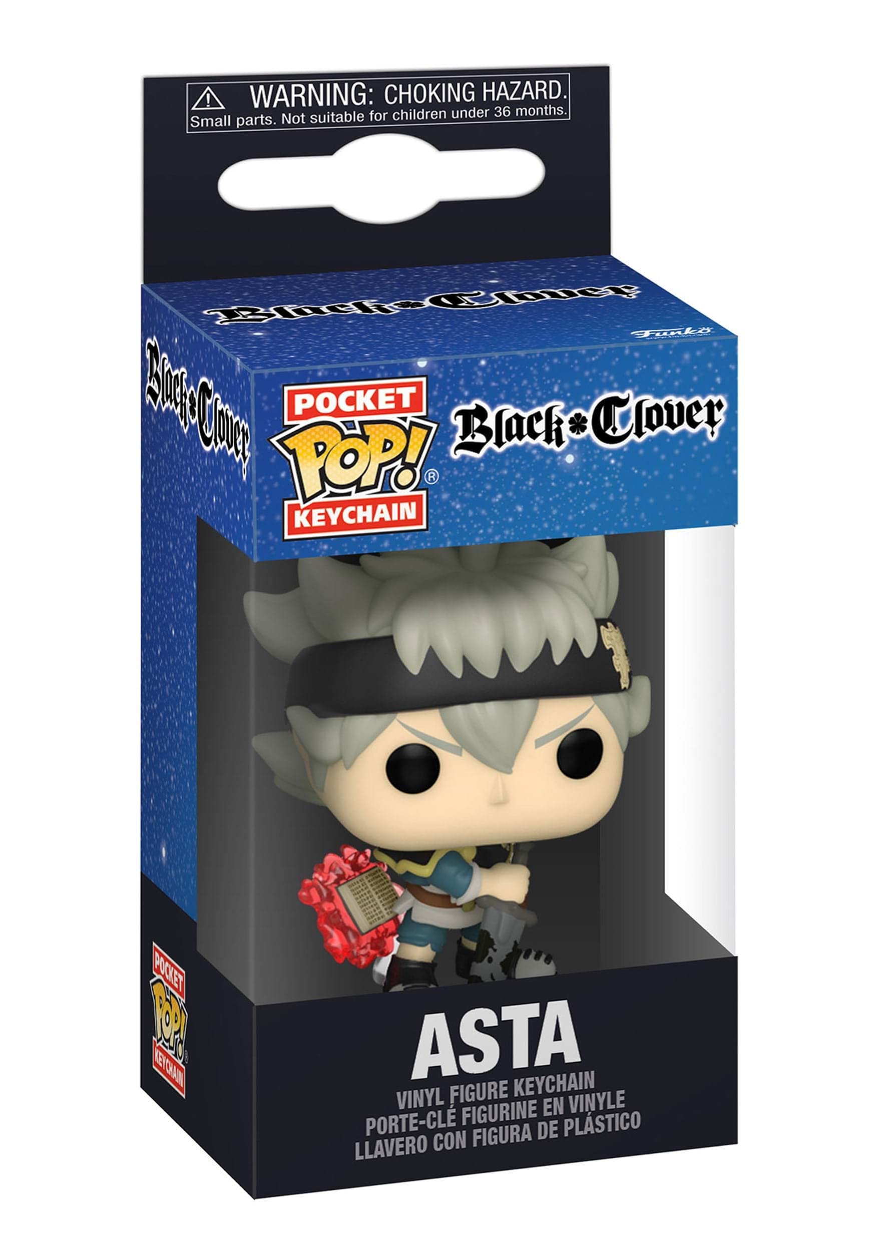 Funko Pop! Keychain: Black Clover - Asta