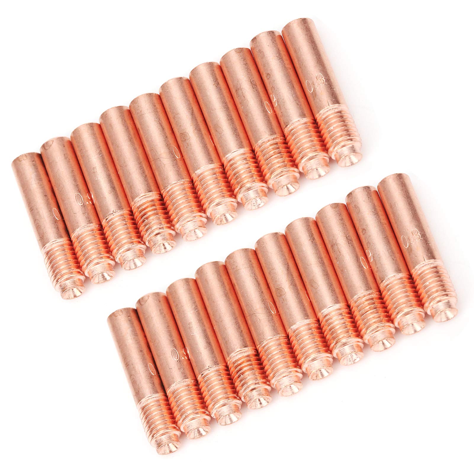 20 Pcs Welding Tips,Replacement Welding Tips Nozzle 000068,Fit for Miller Millermatic M‑10 M‑15 M‑25 M‑40 M‑100 M‑150