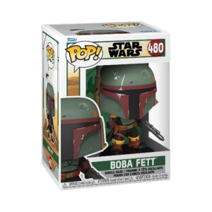 funko pop! star wars: book of boba fett - boba fett vinyl bobblehead