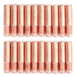 20 Pcs Welding Tips,Replacement Welding Tips Nozzle 000068,Fit for Miller Millermatic M‑10 M‑15 M‑25 M‑40 M‑100 M‑150