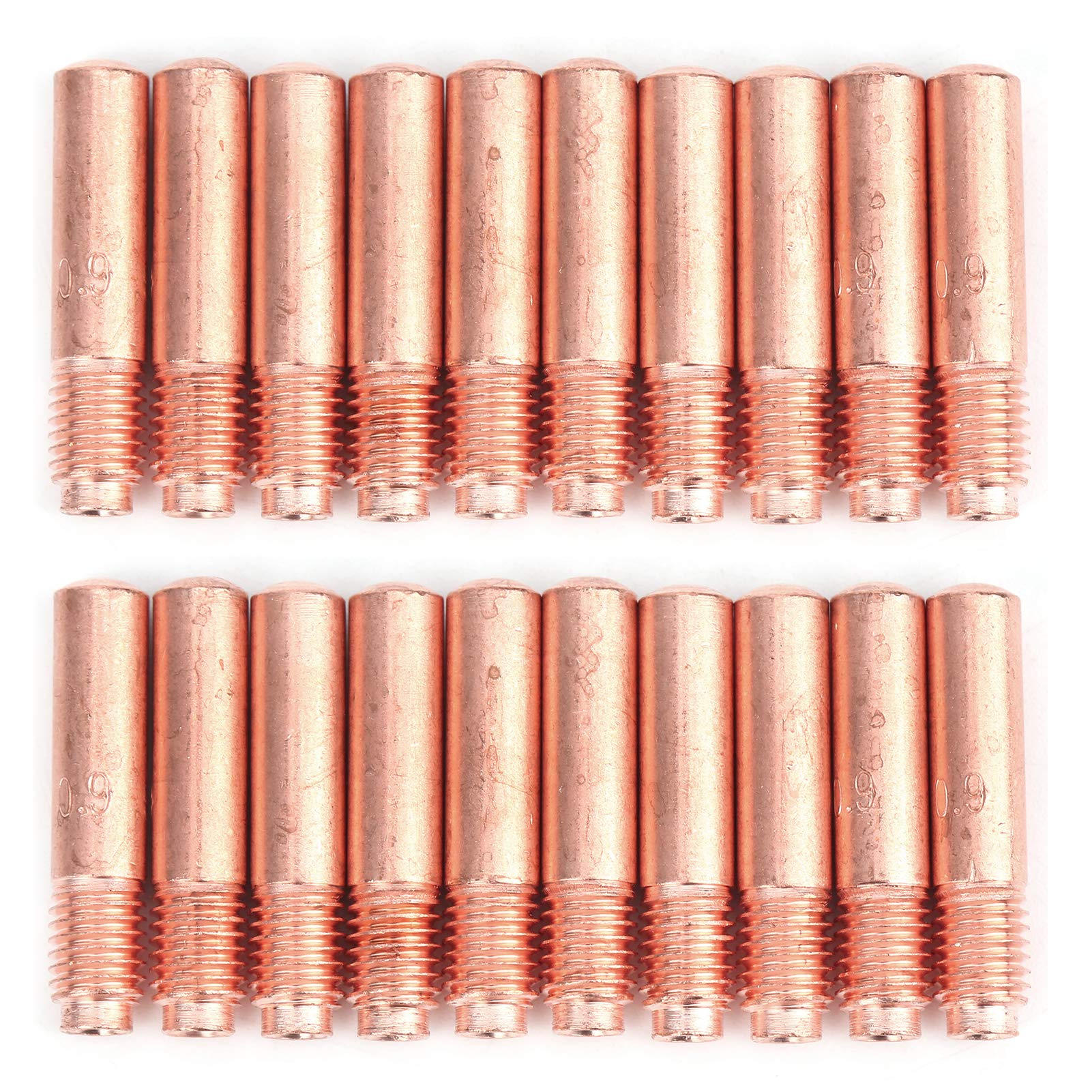 20 Pcs Welding Tips,Replacement Welding Tips Nozzle 000068,Fit for Miller Millermatic M‑10 M‑15 M‑25 M‑40 M‑100 M‑150