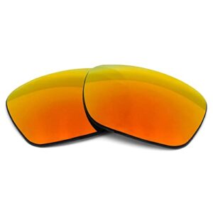 apex lenses non-polarized replacement lenses for dragon hype ll sunglasses (fire orange)