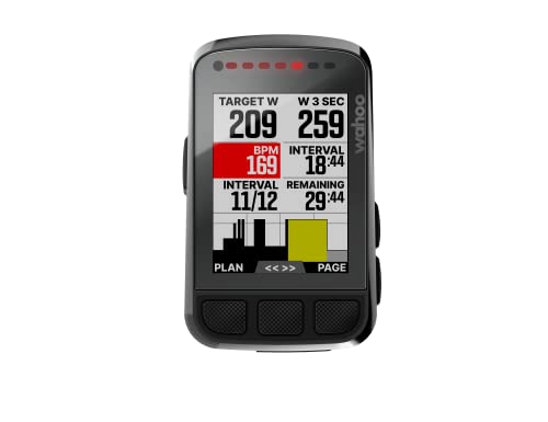 Wahoo ELEMNT Bolt V2 GPS Cycling/Bike Computer, Black