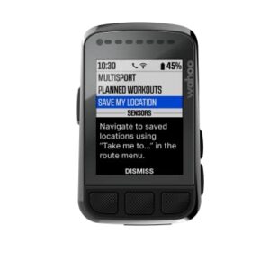 Wahoo ELEMNT Bolt V2 GPS Cycling/Bike Computer, Black