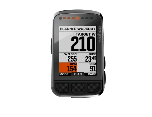 Wahoo ELEMNT Bolt V2 GPS Cycling/Bike Computer, Black