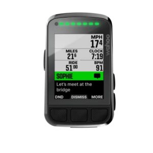 Wahoo ELEMNT Bolt V2 GPS Cycling/Bike Computer, Black