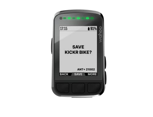 Wahoo ELEMNT Bolt V2 GPS Cycling/Bike Computer, Black