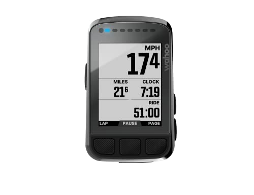 Wahoo ELEMNT Bolt V2 GPS Cycling/Bike Computer, Black