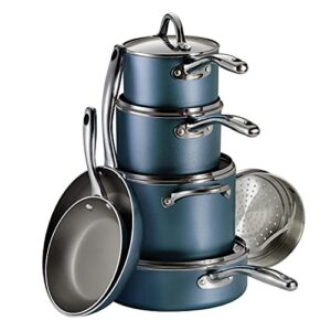 tramontina cookware set nonstick 11-piece blue, 80143/031ds