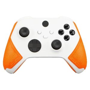 lizard skins dsp controller grip for xbox x/s controllers – xbox x/s compatible gaming grip 0.5mm thickness - pre cut pieces - easy to install – 10 colors (tangerine)