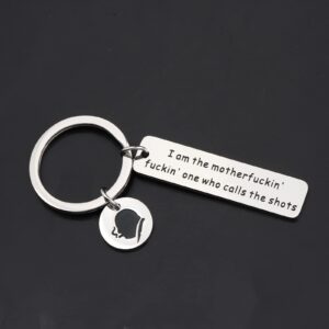 FOTAP Sopranos TV Show Inspired Keychain Sopranos Fan Gift TV Show Lover Gifts TV Show Fandom Gifts (Shots Keychain)