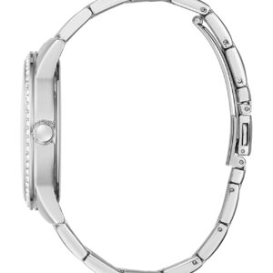 GUESS Factory Silver-Tone Logo Analog Watch