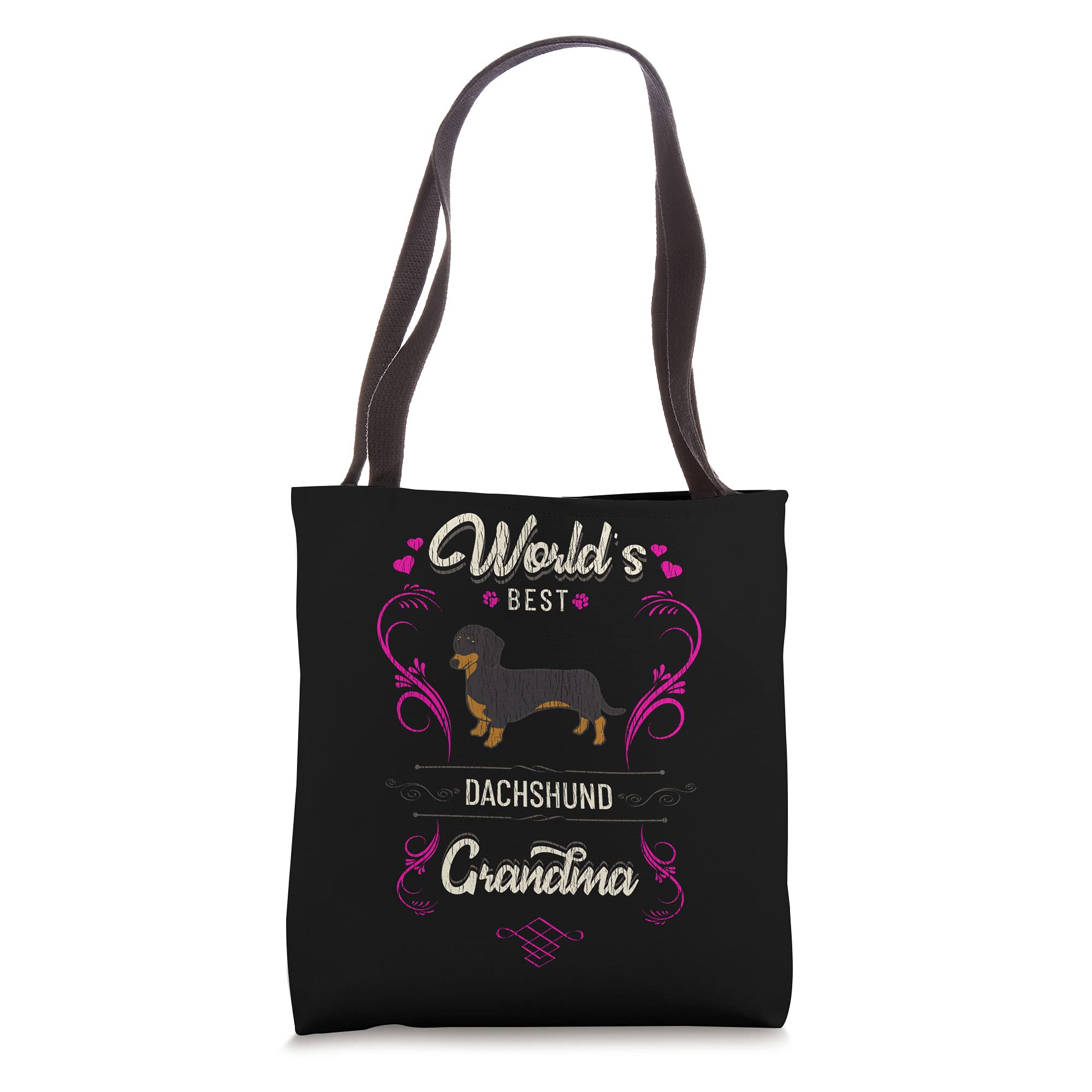 World's Best Dachshund Grandma Dog Breed Owner Tote Bag