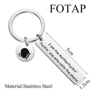 FOTAP Sopranos TV Show Inspired Keychain Sopranos Fan Gift TV Show Lover Gifts TV Show Fandom Gifts (Shots Keychain)