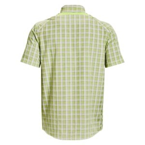 Under Armour Men's Drift Tide 2.0 Plaid Short-Sleeve T-Shirt, Lime Foam (368)/Tent, XX-Large