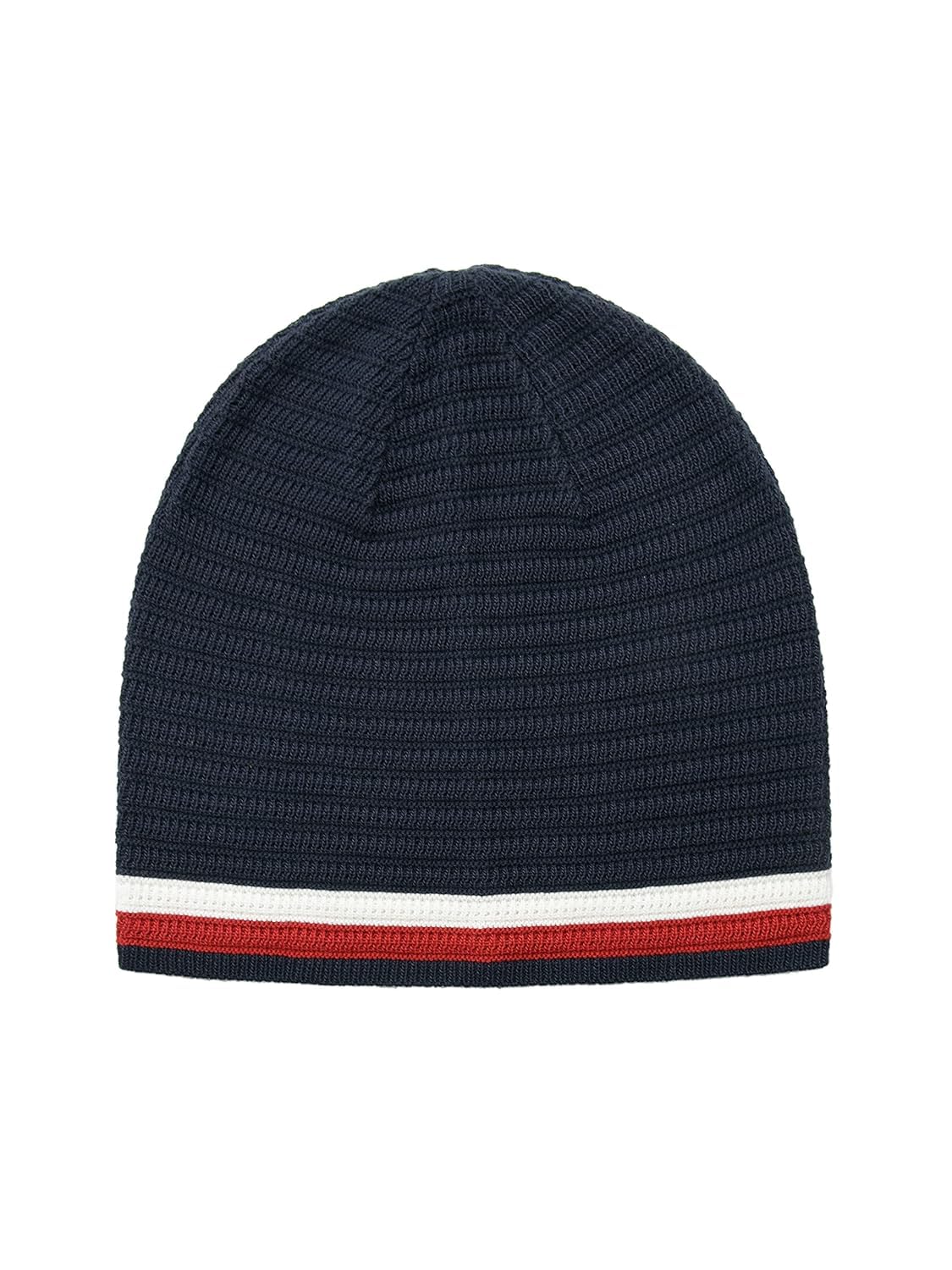 Tommy Hilfiger Men's Ribbed Cuff Beanies, Blue, One Size