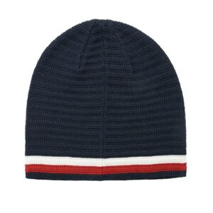 Tommy Hilfiger Men's Ribbed Cuff Beanies, Blue, One Size