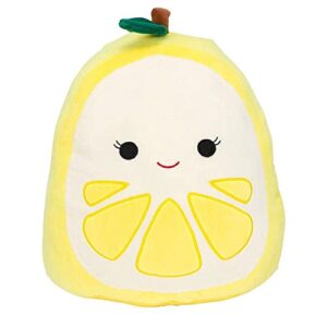 squishmallow official kellytoy plush citrus squad fruit lime orange lemon soft squishy stuffed toy animals (8 inch, leticia lemon)