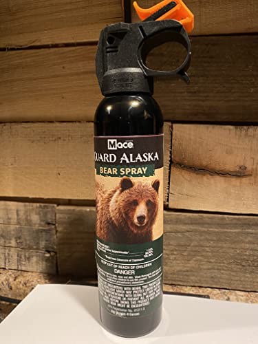 Mace Guard Alaska Bear Spray 20 Foot Range 260 Gram Self-Defense 00153