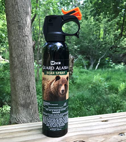 Mace Guard Alaska Bear Spray 20 Foot Range 260 Gram Self-Defense 00153