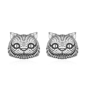 poplyke cat earrings for women 925 sterling silver hypoallergenic jewelry birthday gifts for sensitive ears